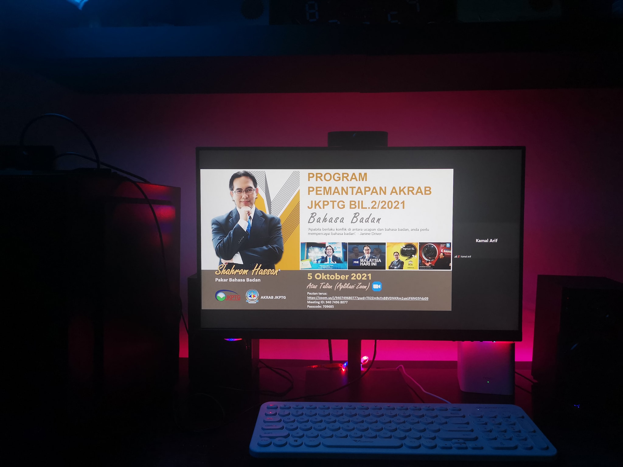 Kursus AKRAB Bersama JKPTG - BODYBLOG